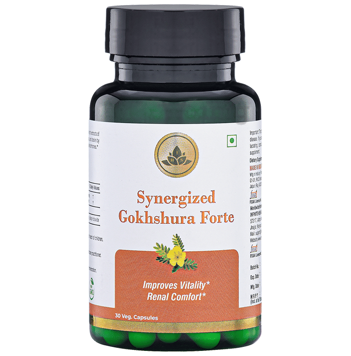 IHS Synergized Gokshura Forte Vegicap: Buy bottle of 30.0 vegicaps at ...