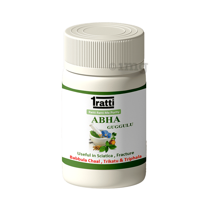 1ratti Abha Guggulu Tablet: Buy bottle of 60 tablets at best price in ...