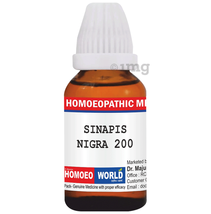 Dr. Majumder Homeo World Sinapis Nigra Dilution 200: Buy bottle of 10.0 ...