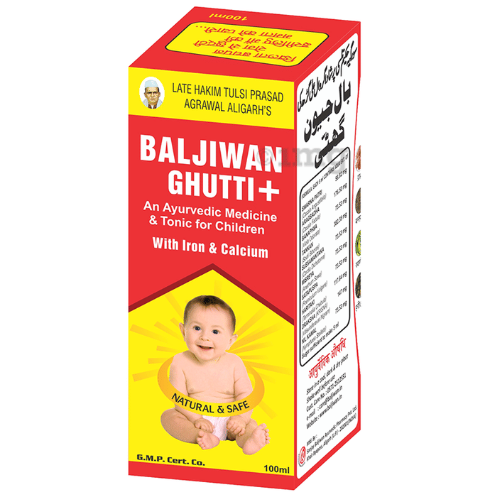 Baljiwan Ghutti + with Iron & Calcium: Buy bottle of 100.0 ml Tonic at ...