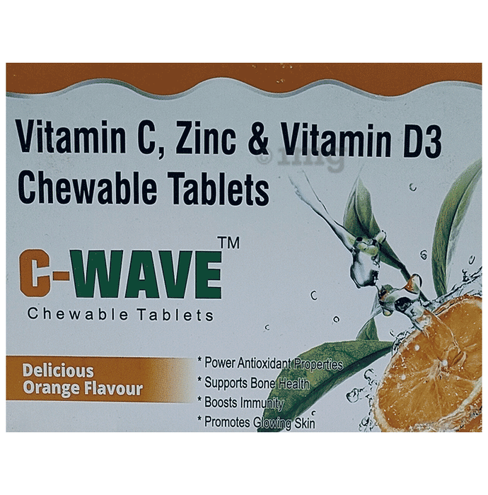 C-Wave Chewable Tablet: Buy strip of 10.0 Chewable Tablets at 𝗯𝗲𝘀𝘁 ...