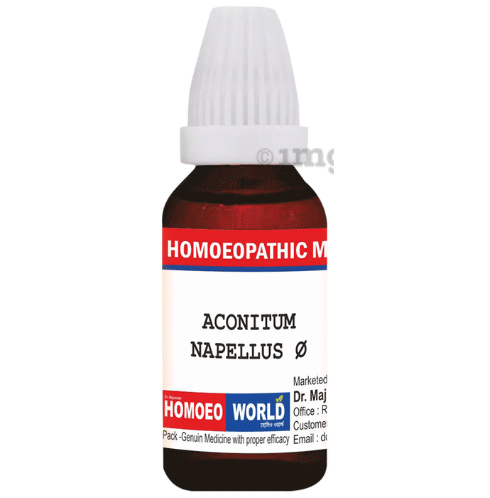 Dr. Majumder Homeo World Aconitum Napellus Q Mother Tincture (30 ml ...
