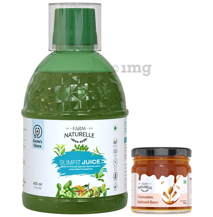 Farm Naturelle Combo Pack of Ayurvedic Fat Reducer Juice (400ml ...