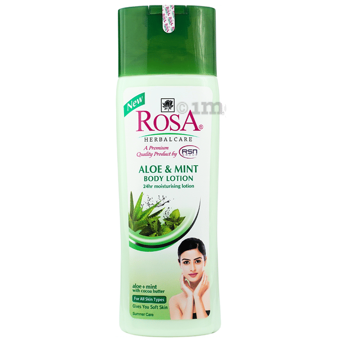 Rosa Aloe & Mint Body Lotion: Buy bottle of 500.0 ml Lotion at best ...