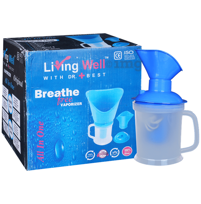 Living Well 3 IN 1 Steam Regular Vaporizer Steam Vaporizer: Buy box of ...
