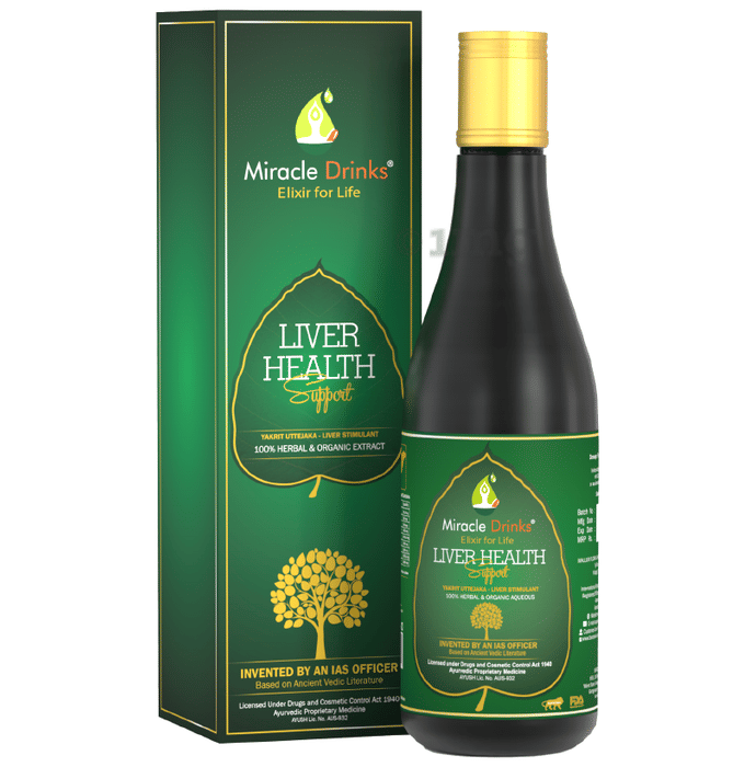 Miracle Drinks Liver Health Support Liquid: Buy bottle of 500 ml Liquid ...