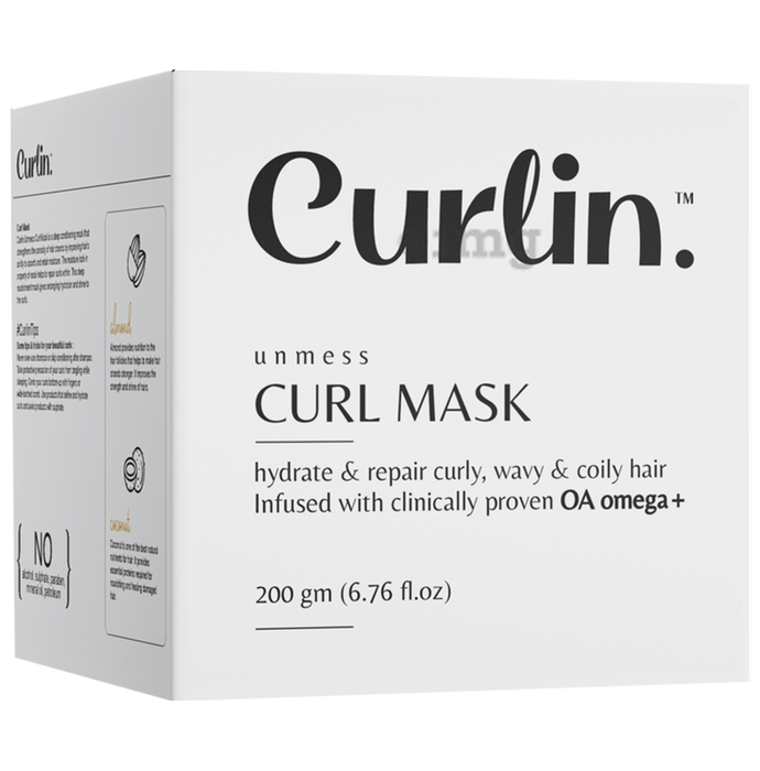 Curlin Curl Mask: Buy jar of 200.0 gm Hair Mask at best price in India ...