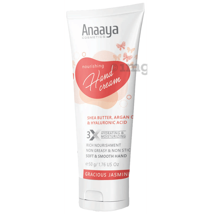 Anaaya Cosmetics Nourishing Hand Cream Gracious Jasmine: Buy tube of 50 ...