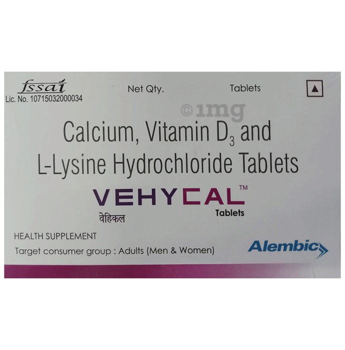 Vehycal Tablet: Buy strip of 10.0 tablets at best price in India | 1mg