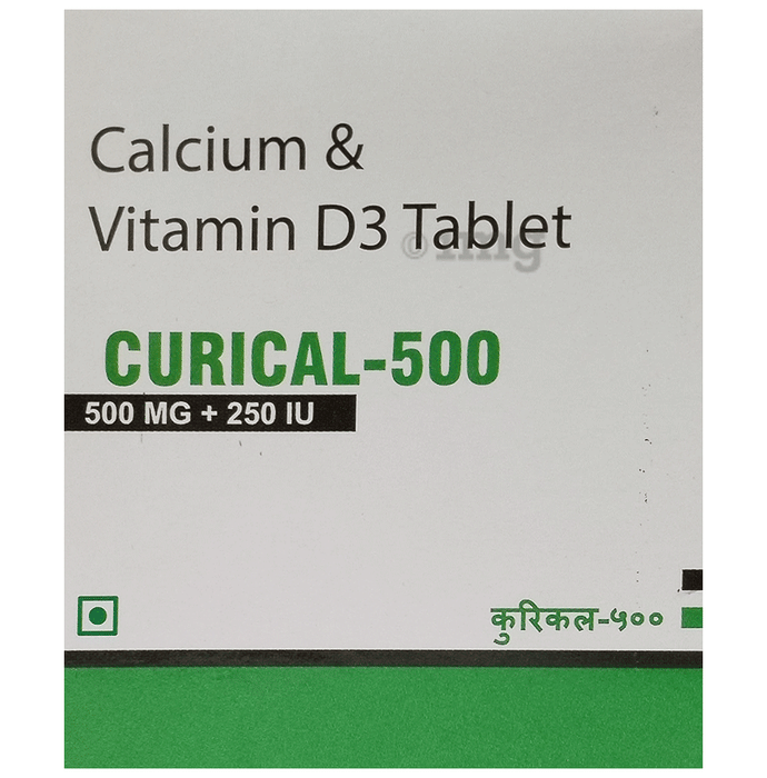 Curical 500 Tablet: Buy strip of 10.0 tablets at best price in India | 1mg