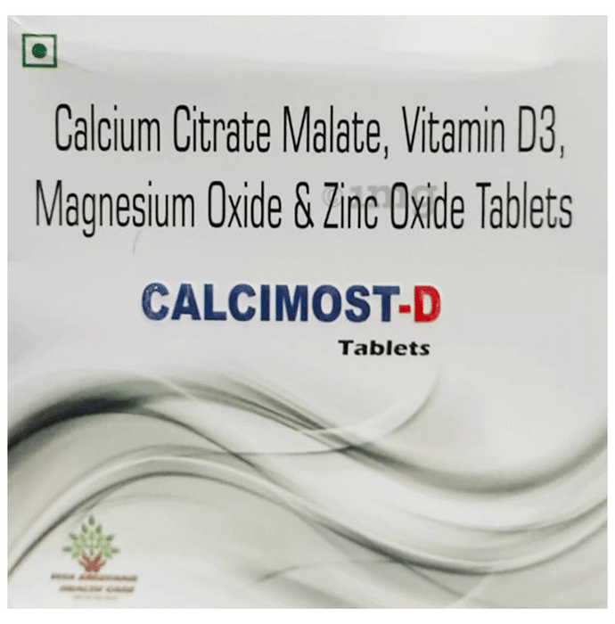Calcimost-D Tablet: Buy strip of 10.0 tablets at best price in India | 1mg
