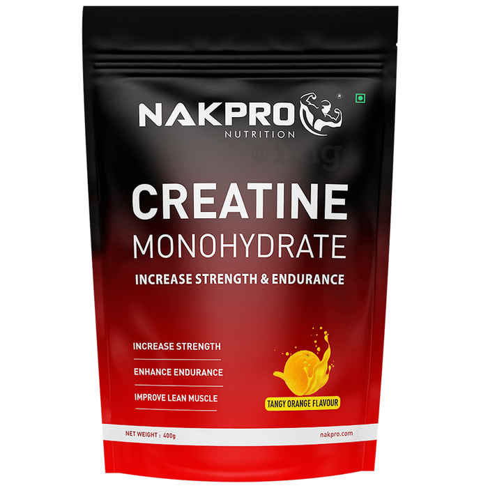 Nakpro Nutrition Creatine Monohydrate for Strength & Endurance ...