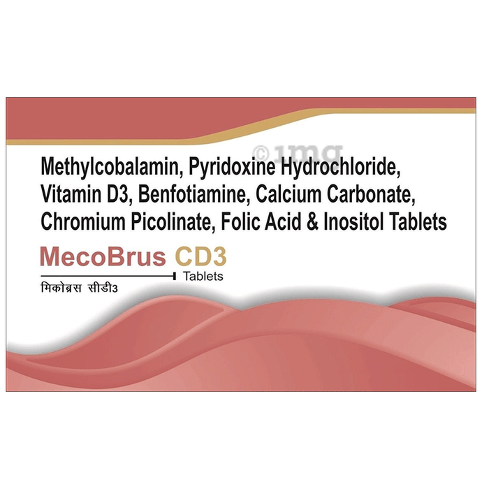Mecobrus CD3 Tablet: Buy strip of 10.0 tablets at best price in India | 1mg