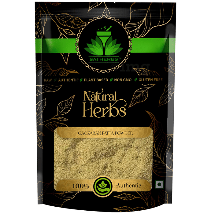 Sai Herbs Gaozaban Patta Powder: Buy packet of 500.0 gm Powder at best ...