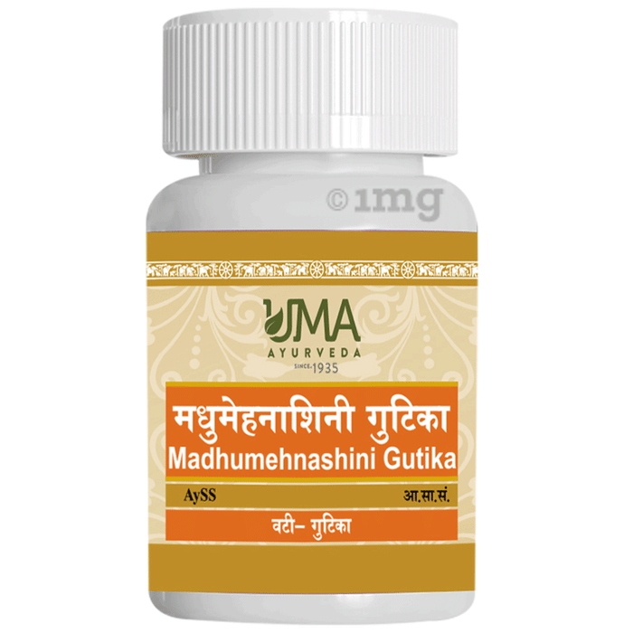 Uma Ayurveda Madhumehnashini Gutika Tablet: Buy bottle of 80.0 tablets ...