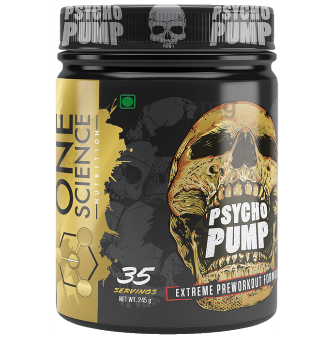 One Science Nutrition Psycho Pump Powder: Buy jar of 245.0 gm Powder at ...