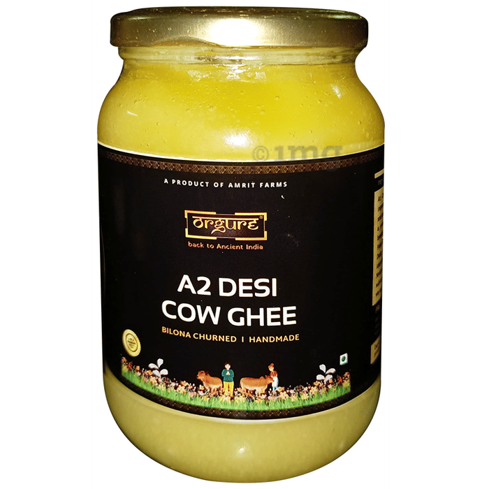 Orgure A2 Desi Cow Ghee: Buy jar of 500.0 ml Paste at best price in ...