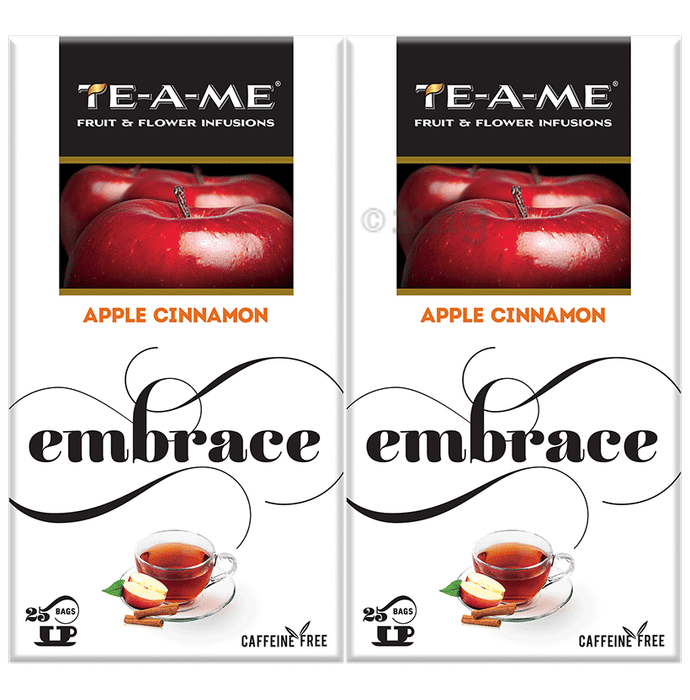 TE-A-ME Apple Cinnamon Tea Bags (1.5gm Each): Buy combo pack of 2.0 ...