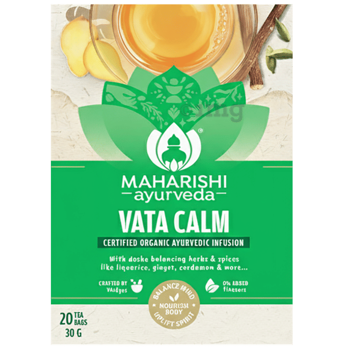 Maharishi Ayurveda Vata Calm Tea Bag: Buy box of 20.0 tea bags at best ...