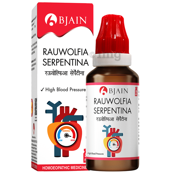 Bjain Rauwolfia Serpentina Drop: Buy bottle of 30.0 ml Drop at best ...