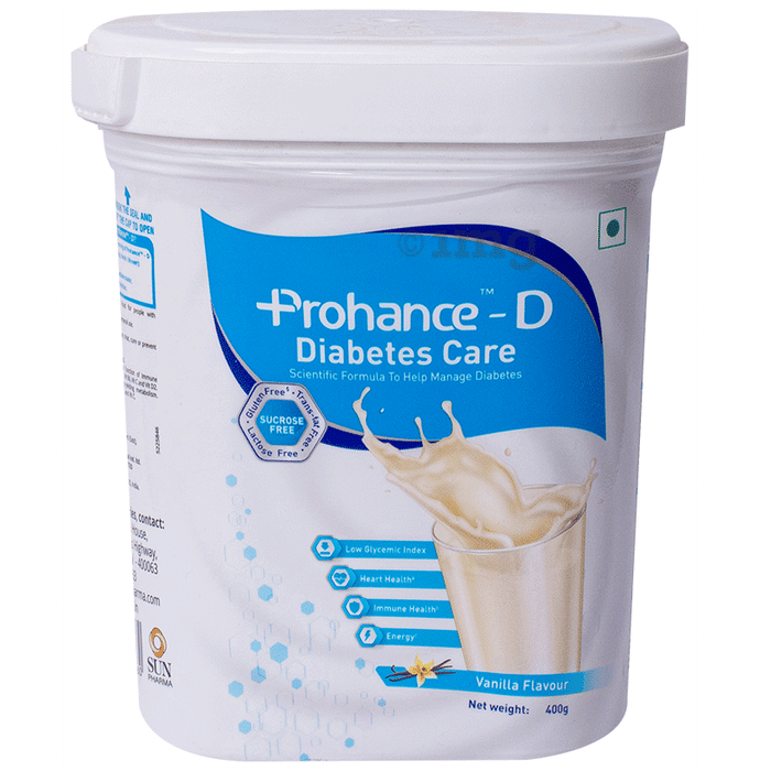 Prohance -D Nutritional Supplement for Diabetes Care | Flavour Vanilla ...