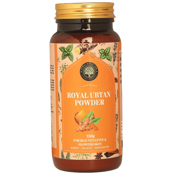 Organicos Royal Ubtan Powder for Rejuvenating and Glowing Skin: Buy jar ...