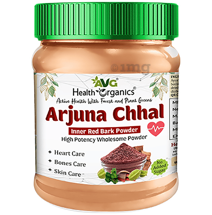 AVG Arjuna Bark Powder No Added Sugar: Buy jar of 100.0 gm Powder at ...