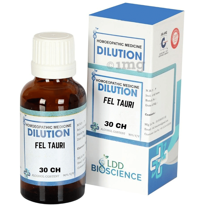 LDD Bioscience Fel Tauri Dilution 30 CH: Buy bottle of 30.0 ml Dilution ...