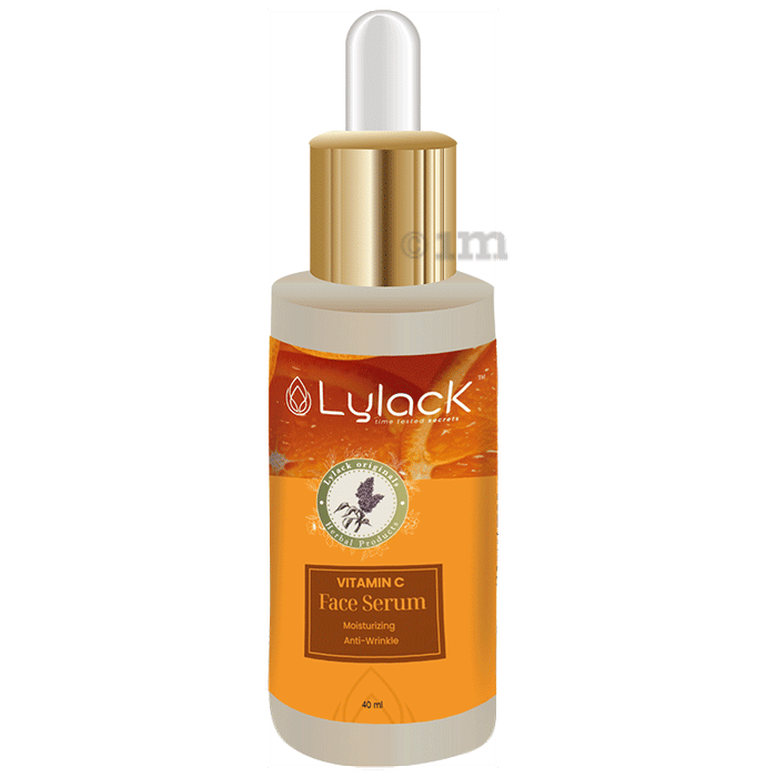 Lylack Vitamin C Face Serum: Buy bottle of 40.0 ml Serum at 𝗯𝗲𝘀𝘁 𝗽𝗿𝗶𝗰𝗲 ...