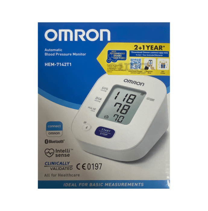 Omron HEM 7142T1 Automatic Blood Pressure Monitor: Buy box of 1 Unit at ...