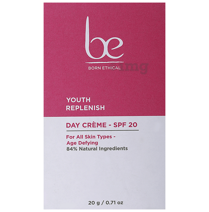 Born Ethical Youth Replenish Day Creme - SPF 20: Buy bottle of 20.0 gm ...