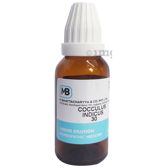 MB Cocculus Indicus Dilution 30: Buy bottle of 30.0 ml Dilution at best price in India | 1mg