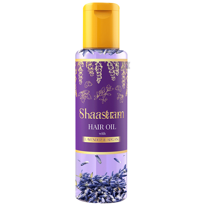 Shaastram Hair Oil Lavender & Argan: Buy bottle of 100.0 ml Oil at 𝗯𝗲𝘀𝘁 ...