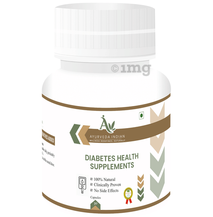 Ayurveda Indian Diabetes Health Supplement Capsule: Buy bottle of 30.0 ...