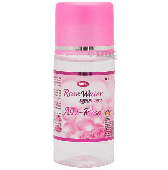 ADPL Rose Water: Buy bottle of 60.0 ml Liquid at best price in India | 1mg