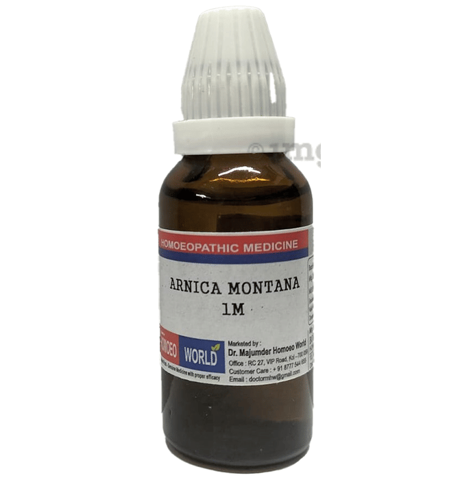 Dr. Majumder Homeo World Arnica Montana Dilution 1M (30ml Each): Buy box of 1.0 Bottle at best ...