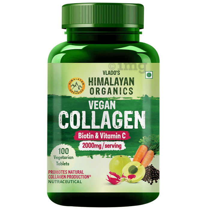 Vlado's Himalayan Organics Vegan Collagen Vegetarian Tablet: Buy bottle ...