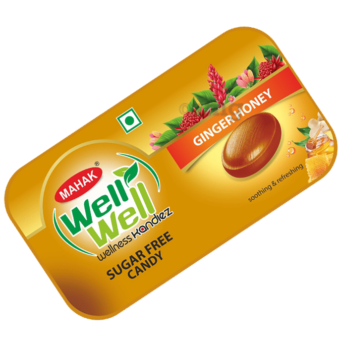 Mahak Well Well Wellness Kandiez Sugar Free Ginger Honey: Buy box of 20 ...