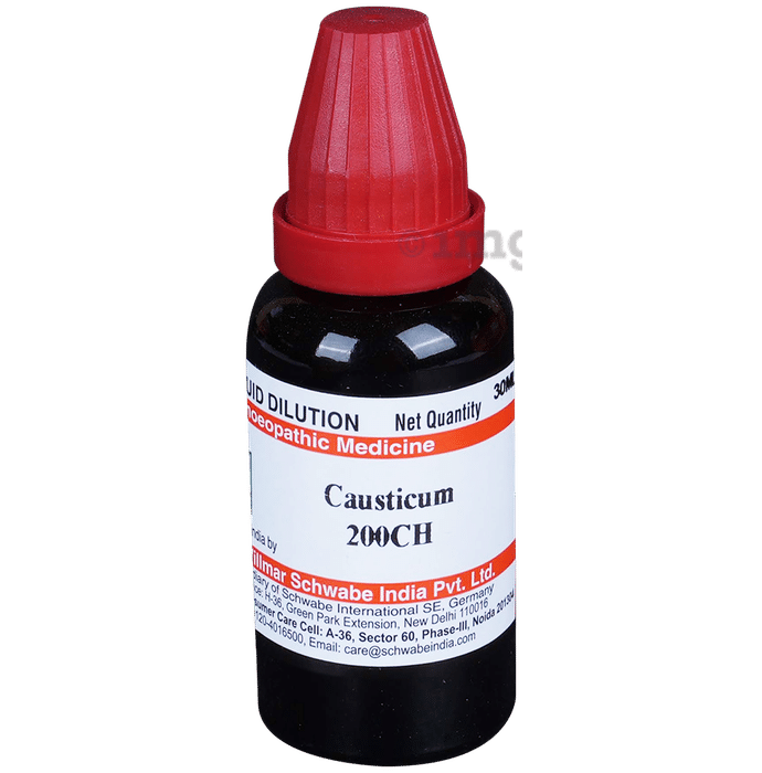 Dr Willmar Schwabe India Causticum Dilution 200 Ch Buy Bottle Of 30 0