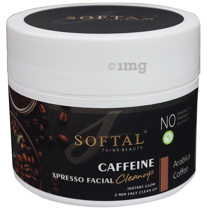 Softal Caffeine Xpresso Facial Cleanup: Buy jar of 200.0 gm Lotion at ...