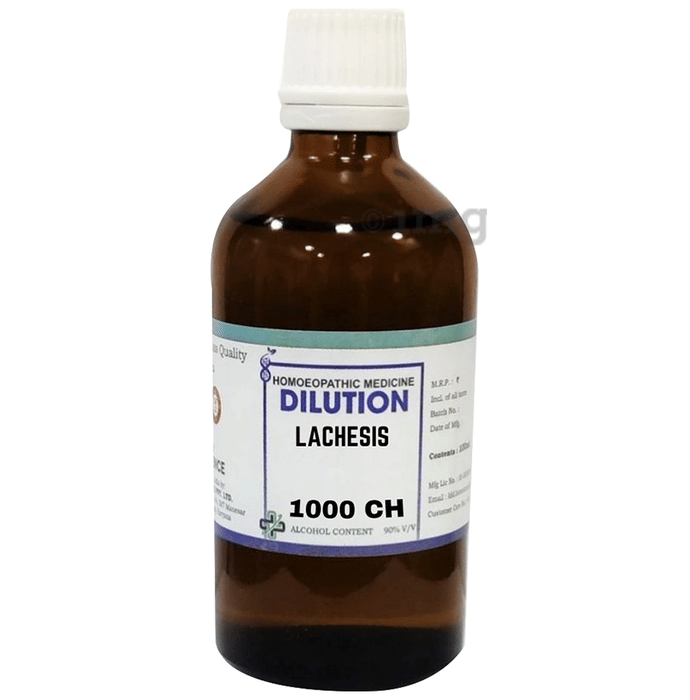 LDD Bioscience Lachesis Dilution 1000 CH: Buy bottle of 100.0 ml ...