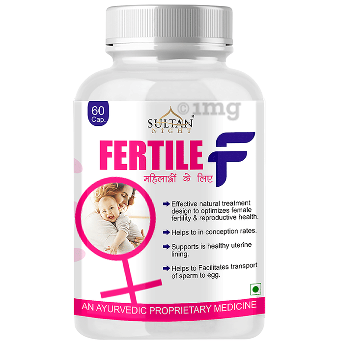 Sultan Night Fertile F Capsule: Buy bottle of 60.0 capsules at best ...