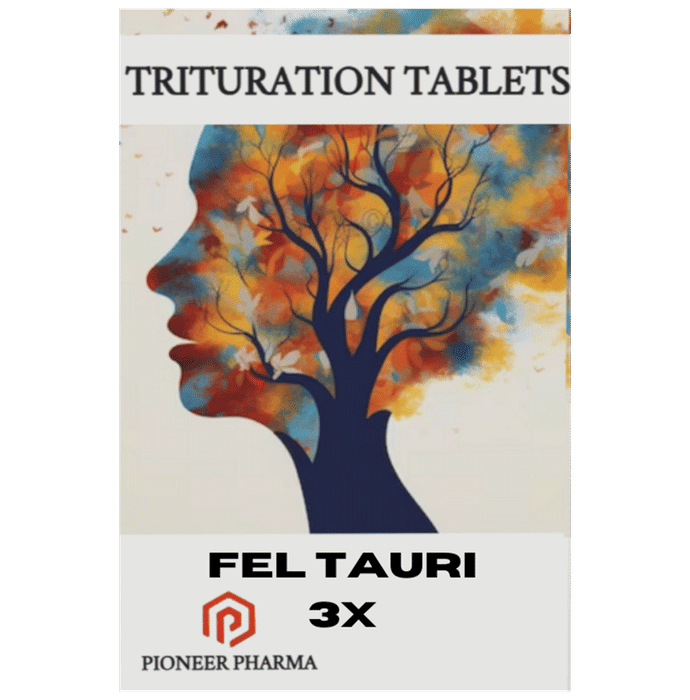 Pioneer Pharma Fel Tauri Trituration Tablet 3X: Buy bottle of 50.0 gm ...