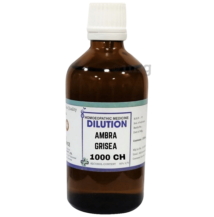 LDD Bioscience Ambra Grisea Dilution 1000 CH: Buy bottle of 100 ml ...