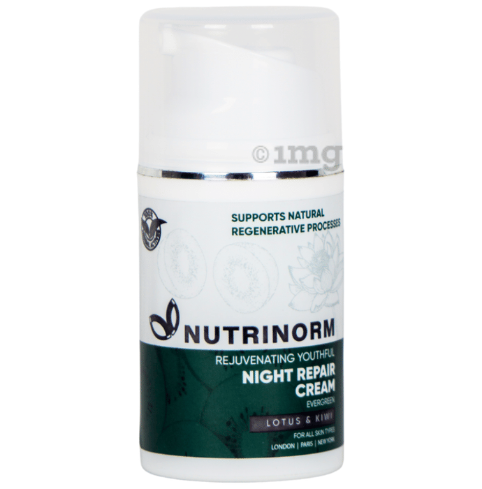 Nutrinorm Night Repair Cream: Buy pump bottle of 50.0 gm Cream at 𝗯𝗲𝘀𝘁 ...