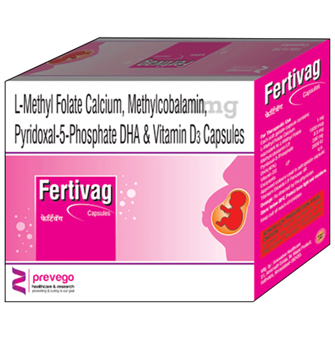 Fertivag Capsule: Buy strip of 10.0 capsules at best price in India | 1mg