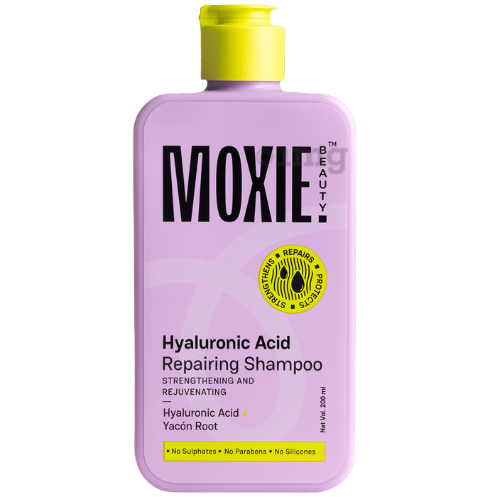 Moxie Beauty Hyaluronic Acid Repairing Shampoo: Buy pump bottle of 200. ...