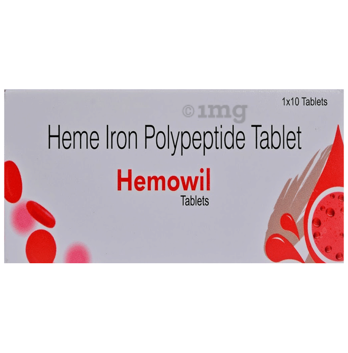 Hemowil Tablet: Buy strip of 10.0 tablets at best price in India | 1mg