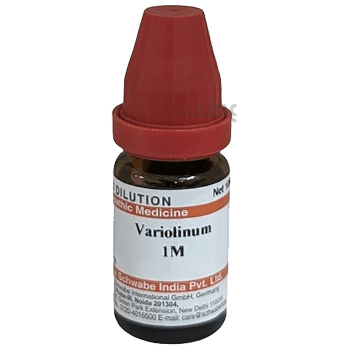 Dr Willmar Schwabe India Variolinum Dilution 1M: Buy bottle of 10.0 ml ...