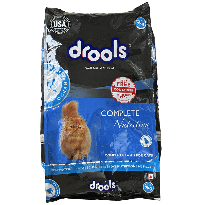 Drools Complete Nutrition Cat Food With Free Container Inside Ocean ...